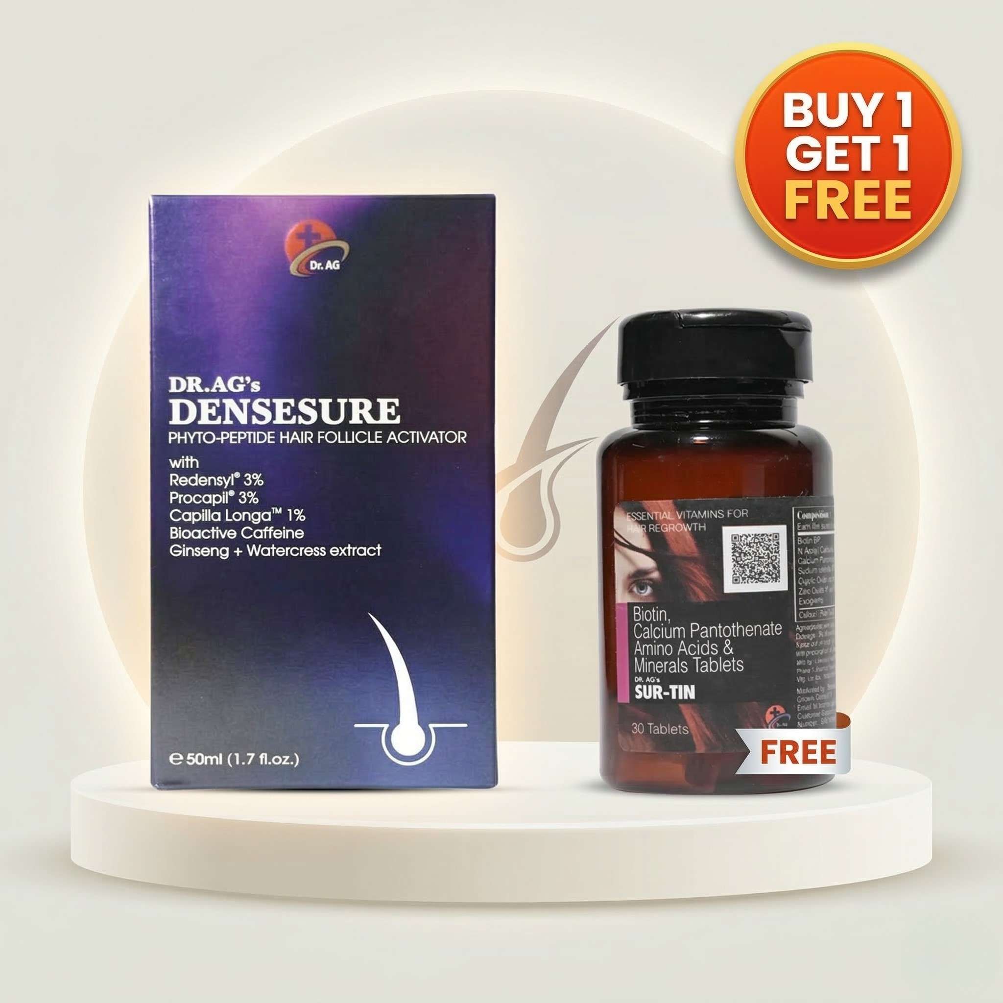 DENSESURE Hair Follicle Activator - BUY 1 GET 1 SURTIN FREE